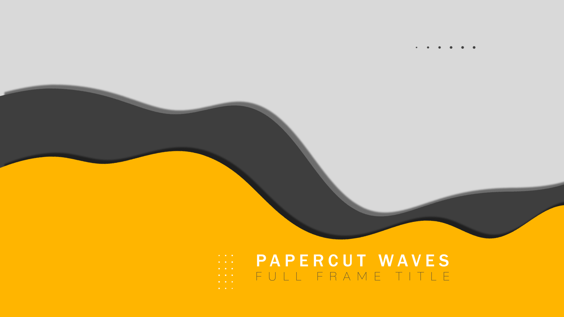 Papercut Waves - MOGRT